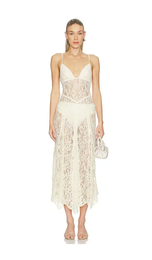 LOVERS AND FRIENDS Skye Midi Dress
