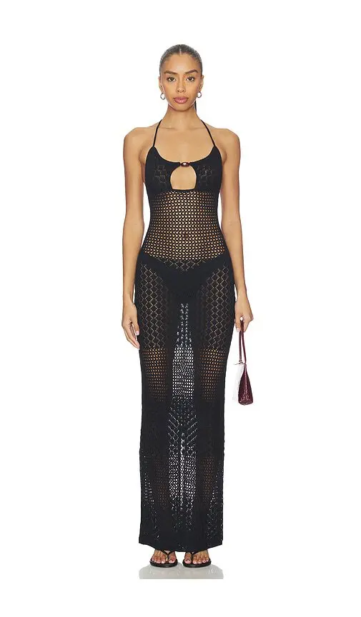 I.AM.GIA Marcy Crochet Dress - Black