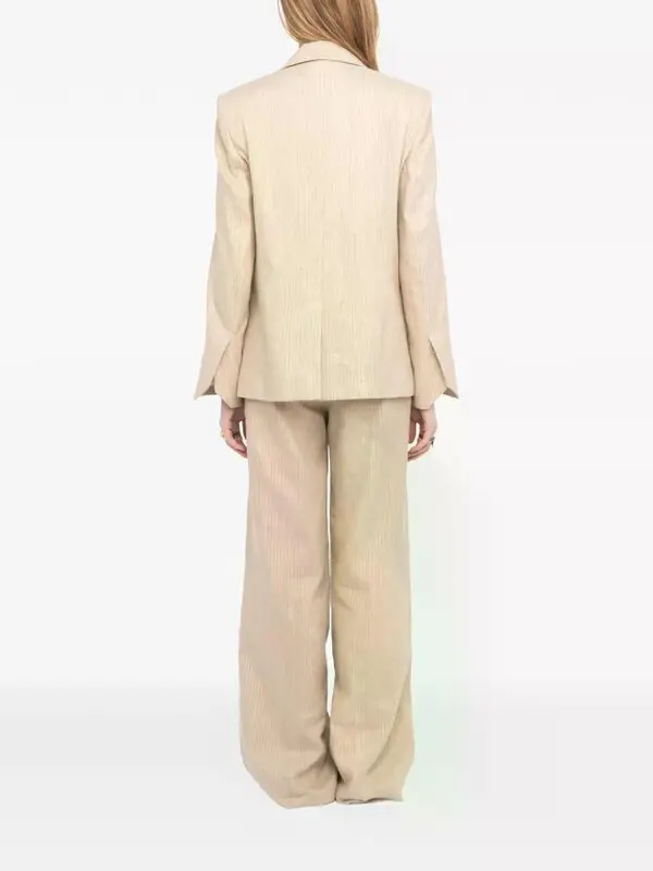 Zadig&Voltaire Tailored Pinstripe Blazer - Neutrals