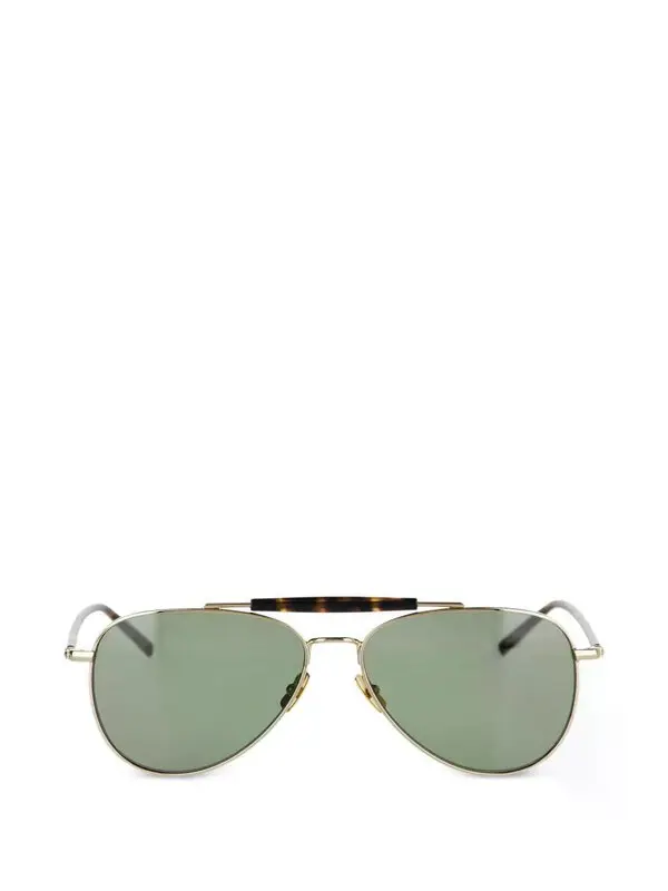 Saint Laurent Pilot Sunglasses - Brown