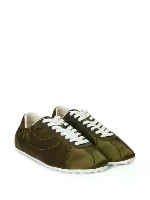 Paul Smith Lace-up Round-toe Sneakers - Green