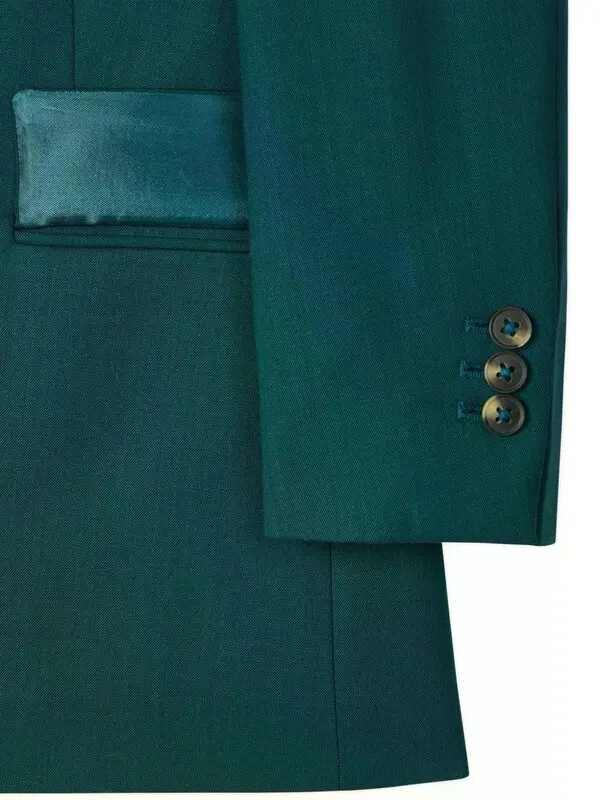 Paul Smith Notched-lapels Blazer - Green