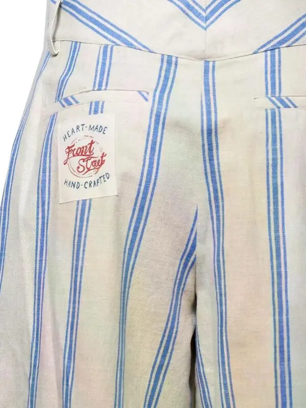FRONT STREET 8 Striped Trousers