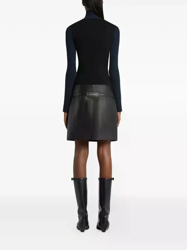 COURREGES V-line Turtleneck Sweater