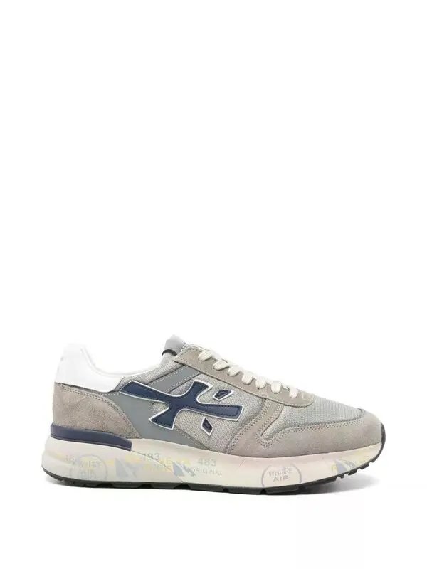 Premiata Mick 8001 Panelled Sneakers - Grey