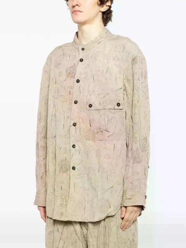 ZIGGY CHEN Graphic-print Shirt