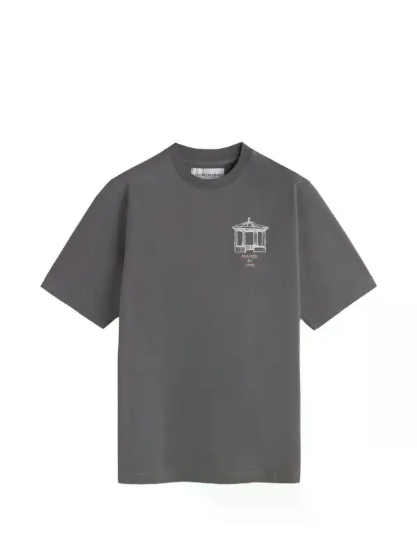 LES HÉRITIERS Logo-print T-shirt