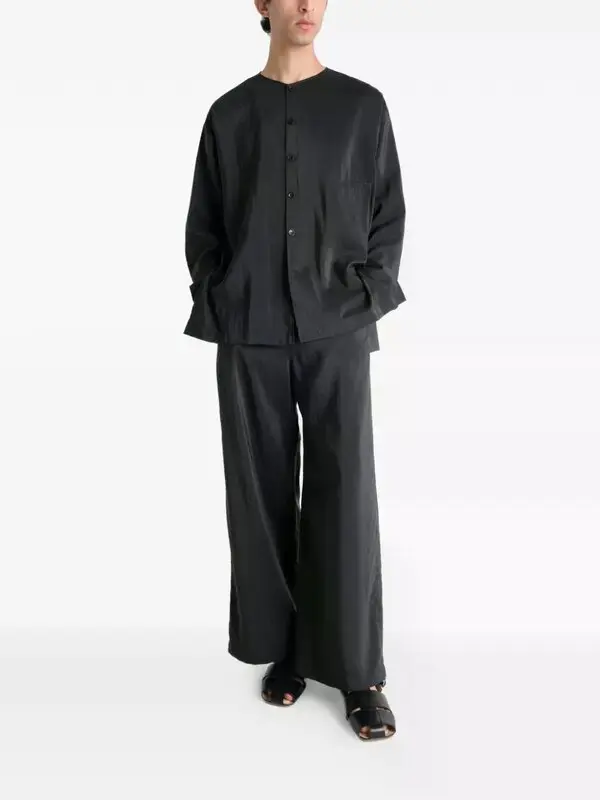 LEMAIRE Buttoned Shirt - Black