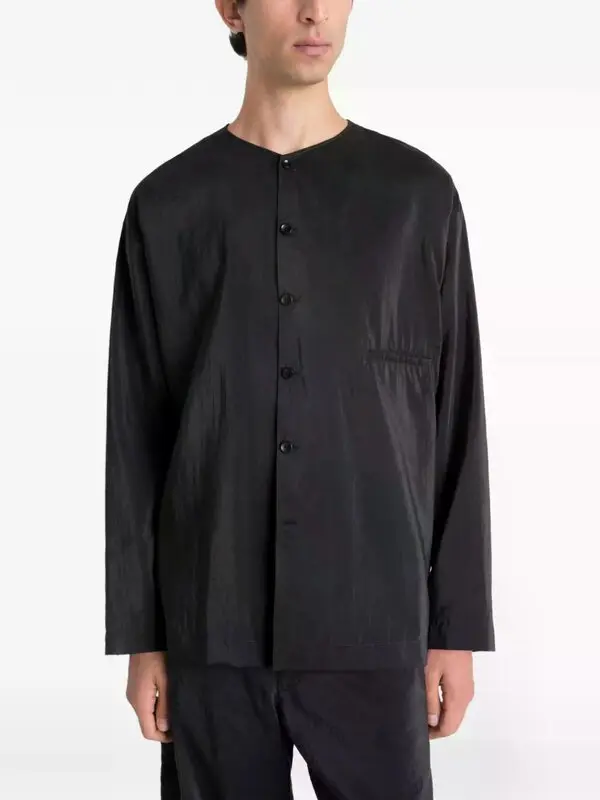 LEMAIRE Buttoned Shirt - Black