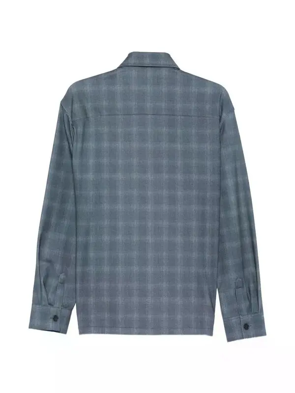 Karl Lagerfeld Pocket Checked Shirt