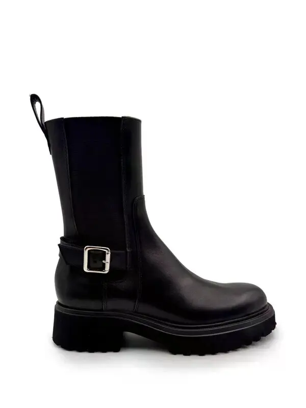 GUGLIELMO ROTTA Platform Boots With Buckle