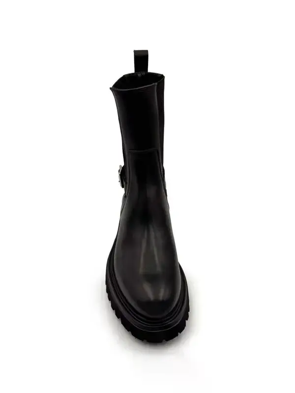 GUGLIELMO ROTTA Platform Boots With Buckle
