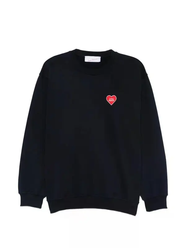 Giada Benincasa Heart-appliqué Sweatshirt