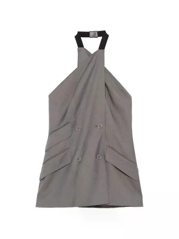 Max Mara Cali Sleeveless Waistcoat - Grey