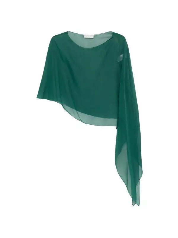 Antonelli Firenze Asymmetric-hem Cape