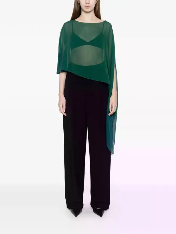Antonelli Firenze Asymmetric-hem Cape