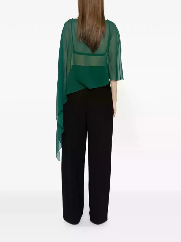 Antonelli Firenze Asymmetric-hem Cape