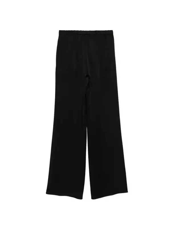 Antonelli Firenze Elasticated-waistband Palazzo Pants - Black