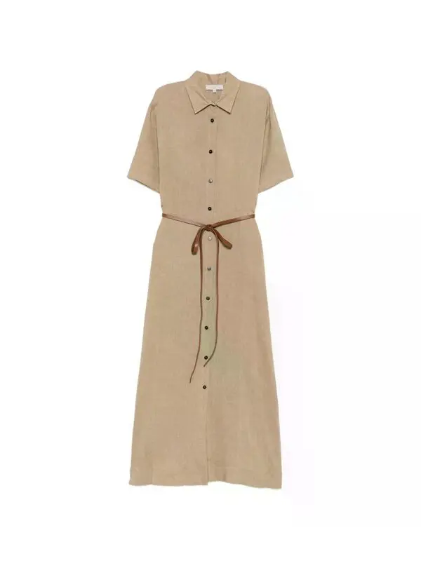 Antonelli Firenze Belted Midi Dress