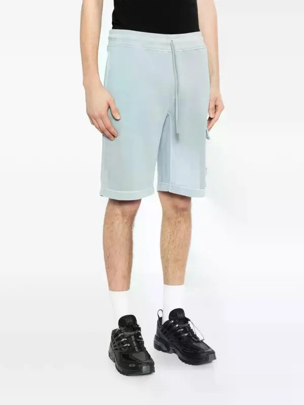 C.P. COMPANY Cotton Diagonal Shorts