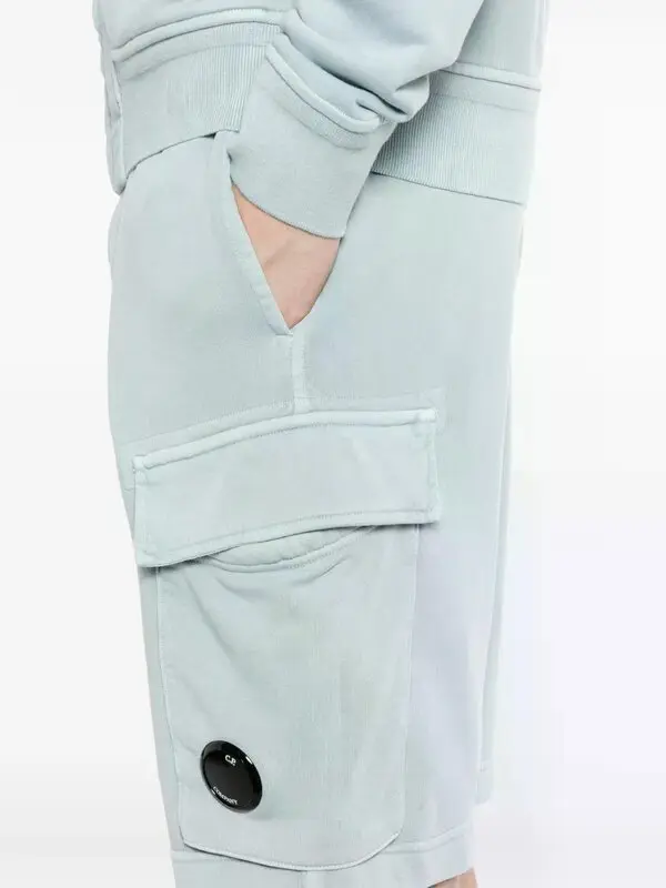 C.P. COMPANY Cotton Diagonal Shorts