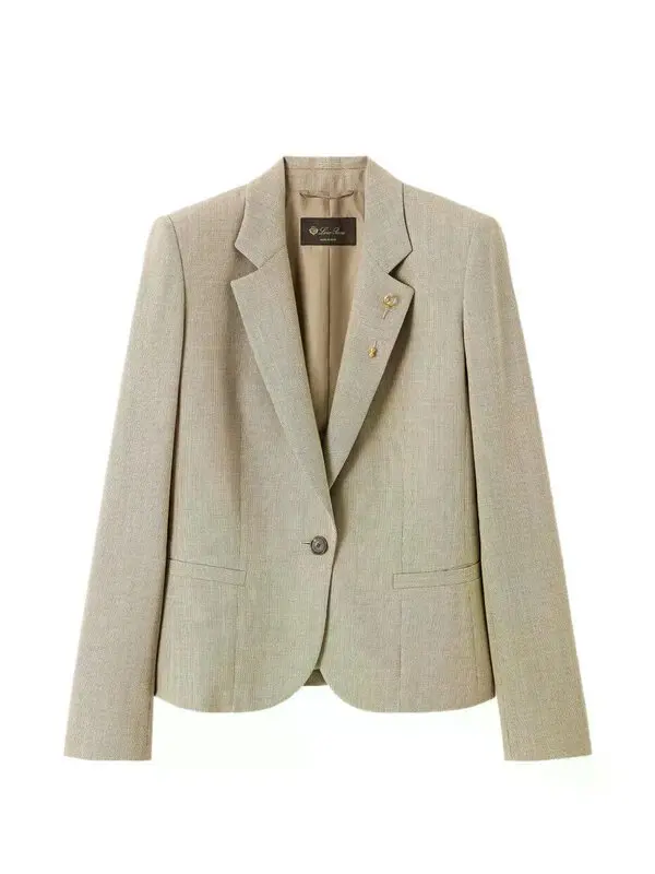 Loro Piana Lindy Single-button Blazer
