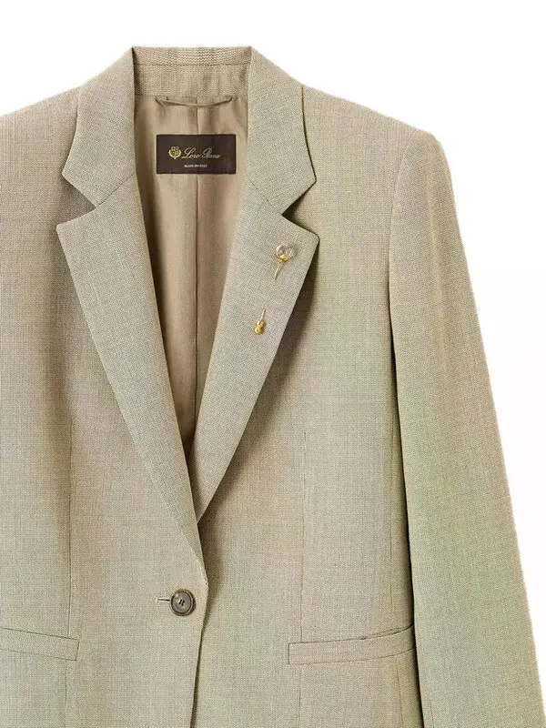Loro Piana Lindy Single-button Blazer