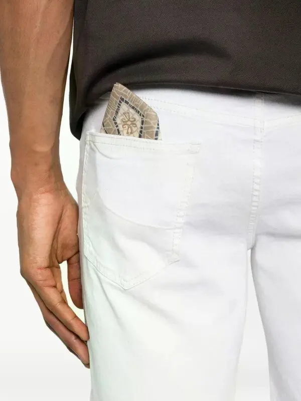 Jacob Cohen Nicolas Denim Shorts - Neutrals