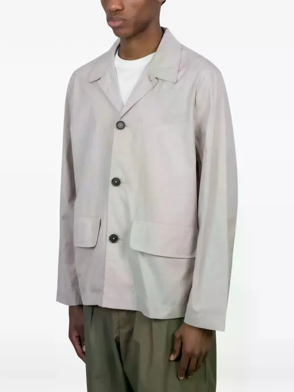 Universal Works Franck Buttoned Jacket - Neutrals