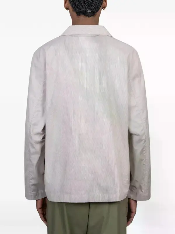 Universal Works Franck Buttoned Jacket - Neutrals
