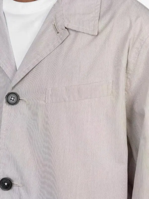 Universal Works Franck Buttoned Jacket - Neutrals
