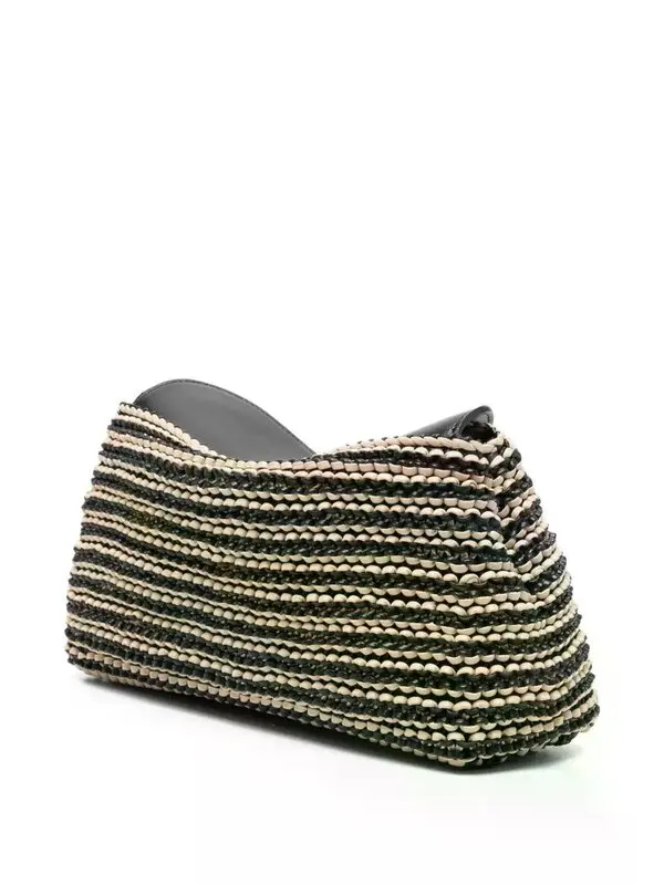 TOTEME T-lock Woven Shoulder Bag