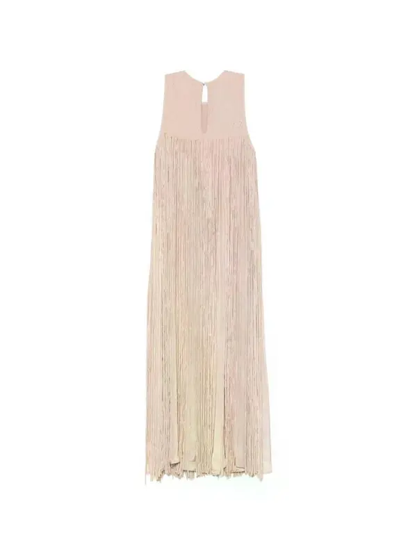 ALYSI Fringed Maxi Dress