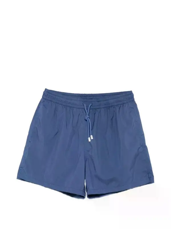 Fedeli Madeira Iconic Drawstring Swim Shorts - Blue