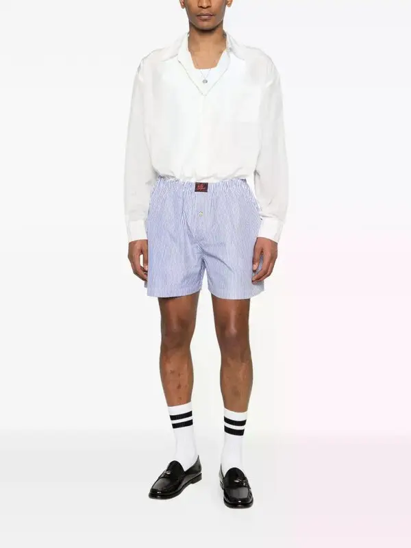 WILLY CHAVARRIA Striped Shorts