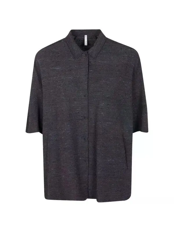 BOBOUTIC Collared Short-sleeve Shirt