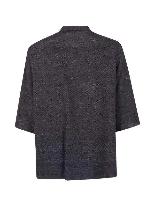 BOBOUTIC Collared Short-sleeve Shirt