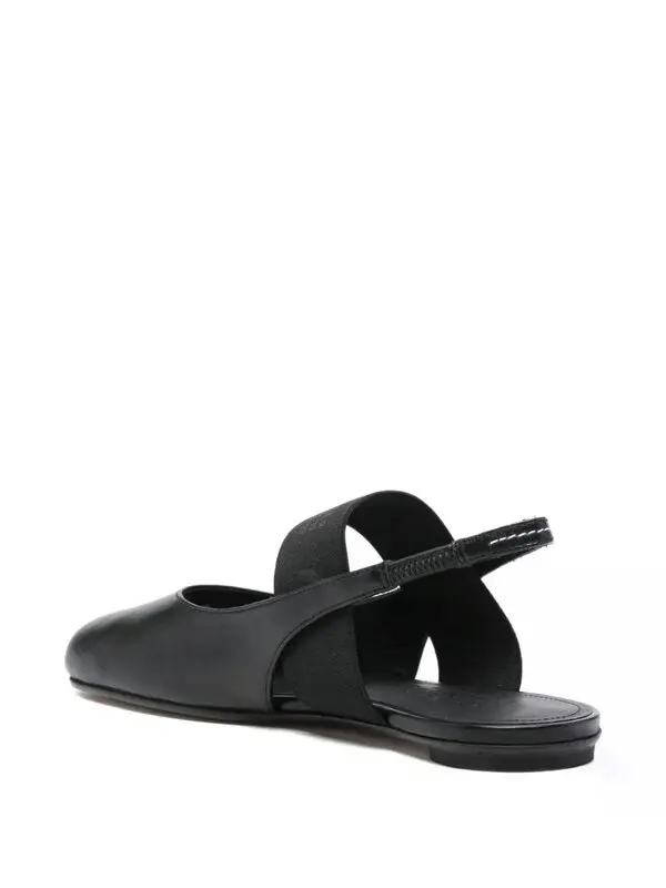 MAISON MARGIELA Split-toe Slingback Sandals - Black