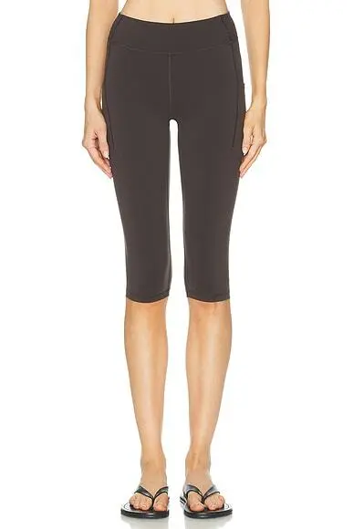 Literary Sport Lena Capri Tight - Ash