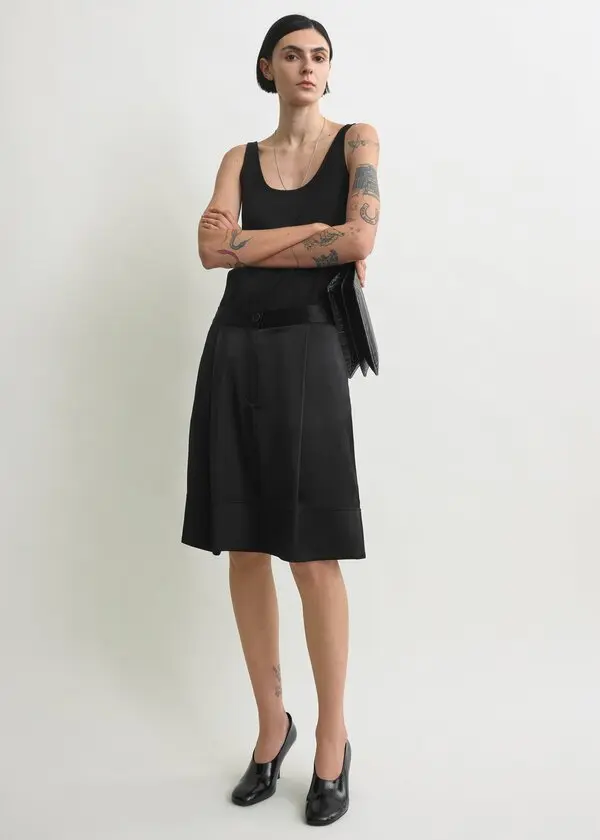 TOTEME Viscose Satin Skirt