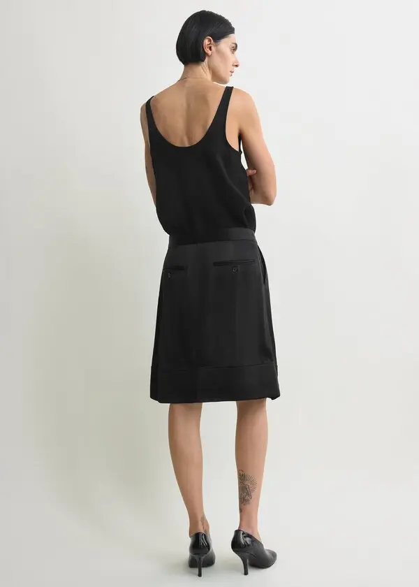 TOTEME Viscose Satin Skirt