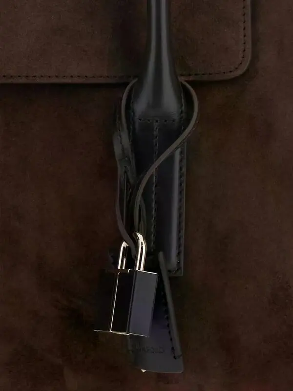TOM FORD Flap Shoulder Bag - Brown