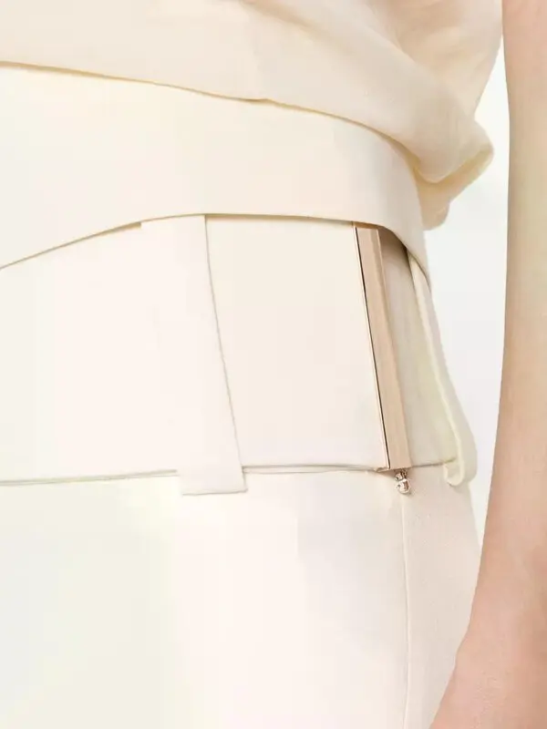 Sportmax Straight Midi Skirt - Neutrals