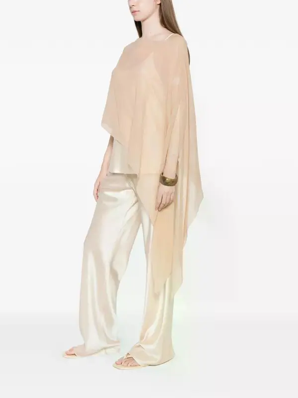 Antonelli Firenze Asymmetric-hem Cape