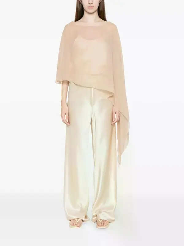 Antonelli Firenze Asymmetric-hem Cape