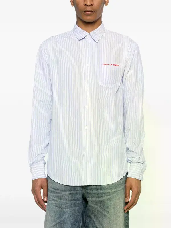 VISION OF SUPER Striped Shirt