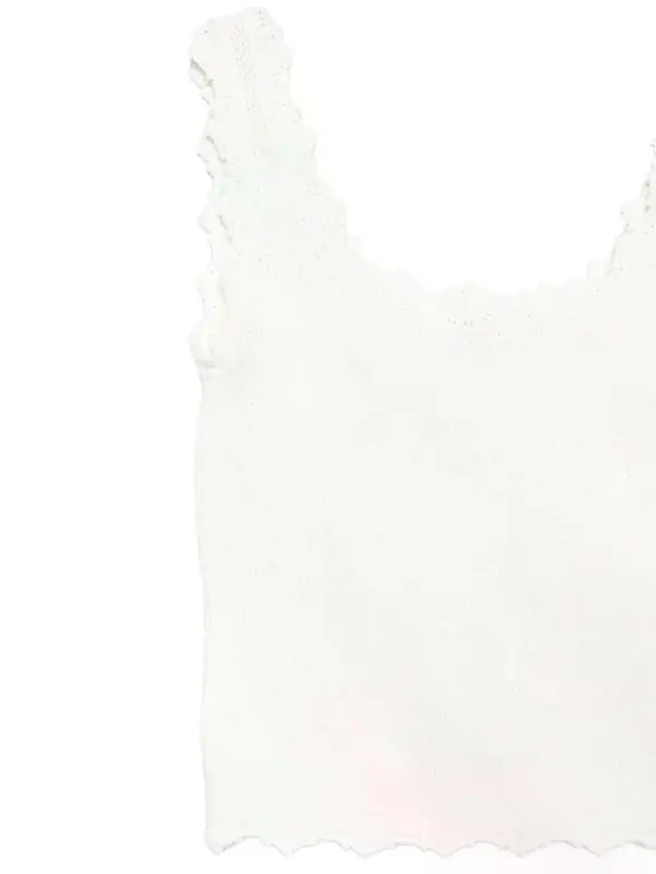 LOW CLASSIC Lace Sleeveless Top - Neutrals