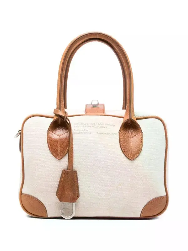 GOLDEN GOOSE Canvas Tote Bag - Neutrals