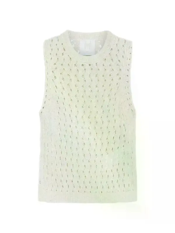 Marella Mouliné Openwork Vest