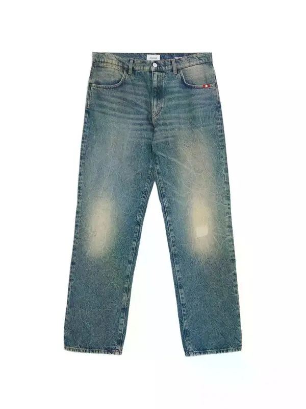 AMISH SUPPLIES James Sonny Dirty Denim Jeans - Blue